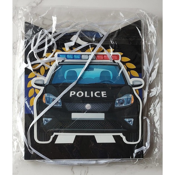Unbranded | Party Supplies | Police Car Police Badge Theme Birthday ...